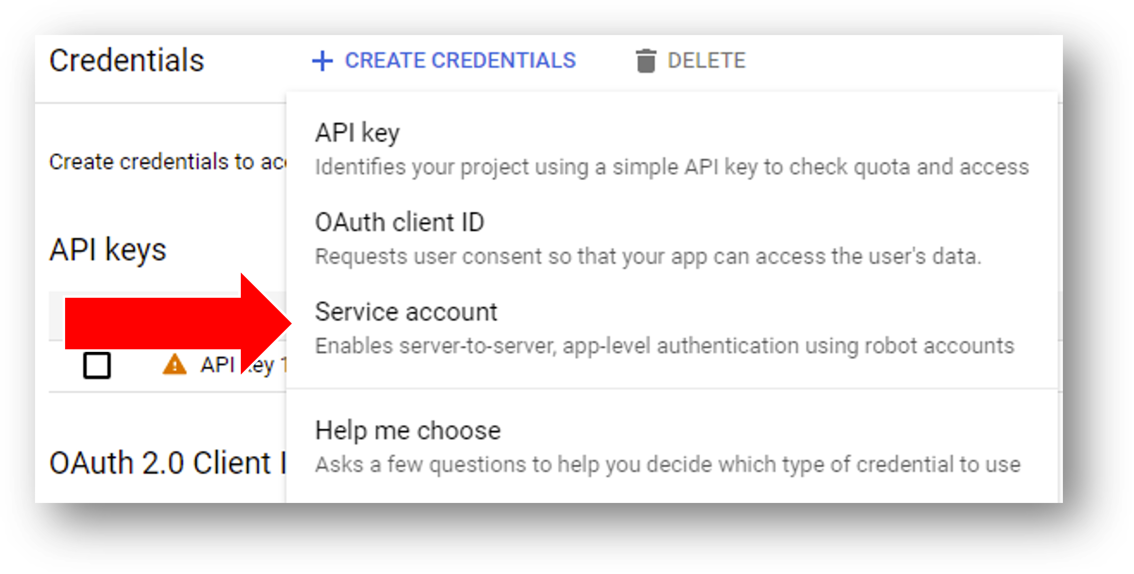 Creating A Google Speech API Key PsychoPy V2023 2 3